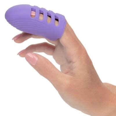 Dr Laura Berman Rechargeable Clit Finger Vibrator Massager Tickler