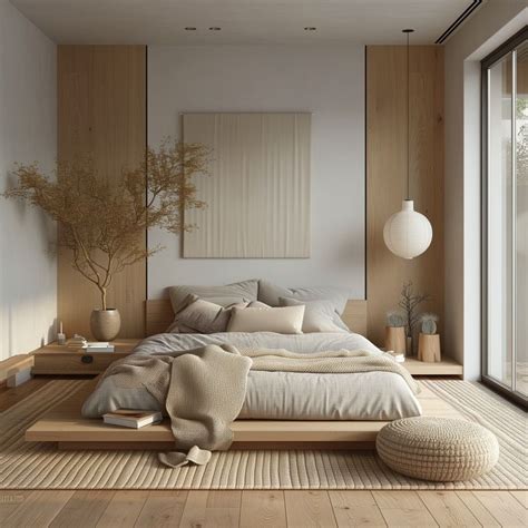 Bedroom Japanese Minimalist Interior Design