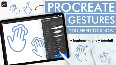 Procreate Gestures Every Beginner Should Know — Color With Kendi Procreate Tutorials Brushes