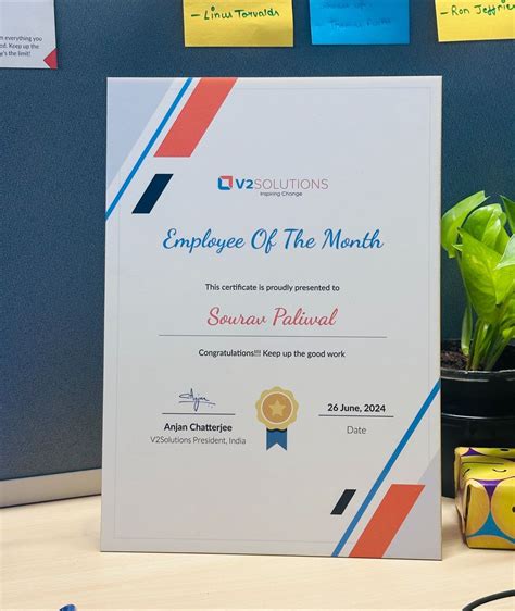 sourav paliwal on linkedin employeeofthemonth teamwork