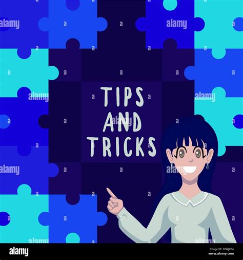 Conceptual Display Tips And Tricks Business Showcase Helpful Advices