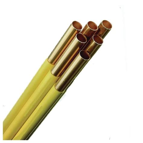 Jtm Yellow Coated Straight Copper Pipe 15mm X 3m Plumbing Superstore®