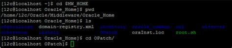 weblogic12c essentials certification installing a patch in weblogic