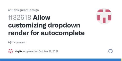Allow Customizing Dropdown Render For Autocomplete Issue Ant Design Ant Design GitHub