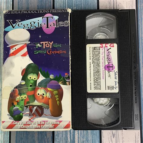 Veggietales The Toy That Saved Christmas Vhs