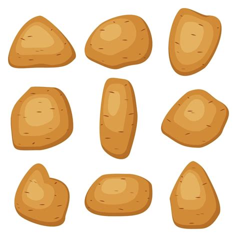 Premium Vector Seamless Pattern With Fresh Ripe Potatoes Background