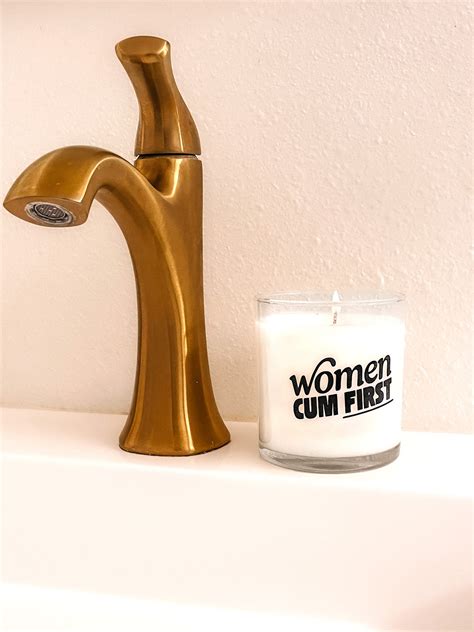 Women Cum First Candle Brownie Points For You