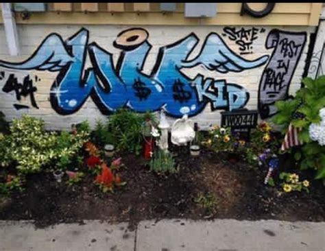 New Bedford Massachusetts Graffiti Rest In Peace Mural