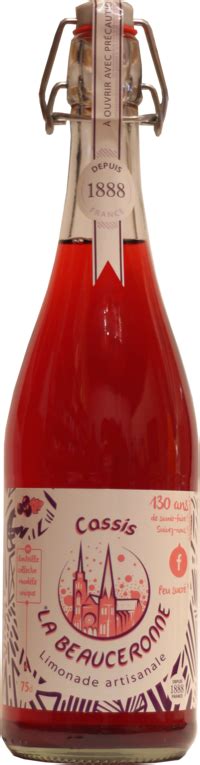 Limonade Cassis Cducentre