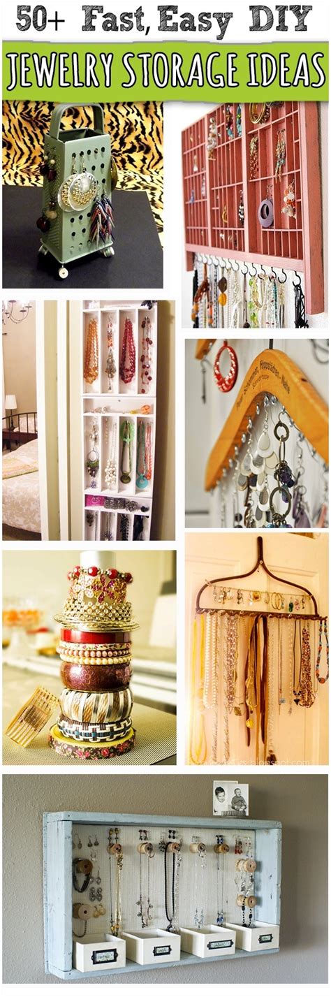 50 Creative Diy Jewelry Organizer Ideas Diy Craft Room