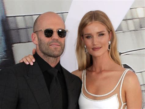 Rosie Huntington Whiteley Jason Stathams Son Jack Is Like His Dad
