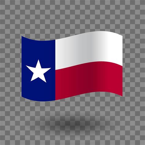 Flag Of Texas Symbol Icon 51301497 Vector Art At Vecteezy