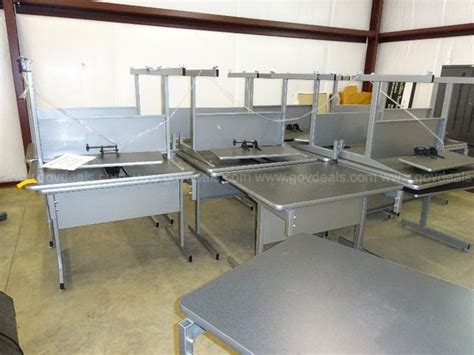 Metal Classroom Desks Govdeals