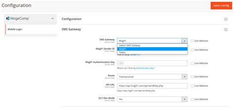 Sms Gateway Api Settings Support Portal For Magento Extensions And Services