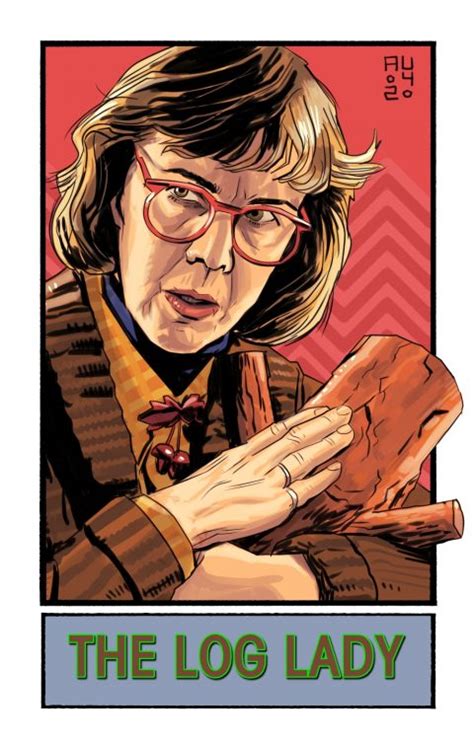 Log Lady Illustration