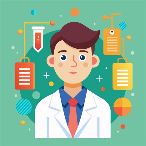 Premium Vector Flat Style Vector Geophysicist Character Illustration