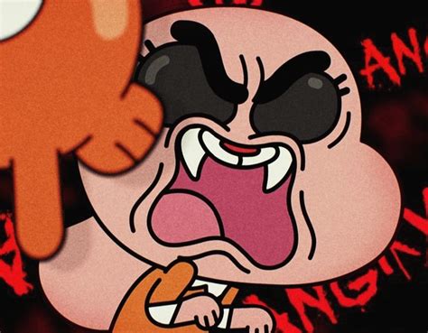 Amazing World Of Gumball Anais Angry