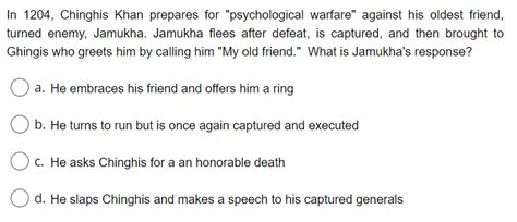 In The 13th Century Chinghis Khan Became Ruler Of