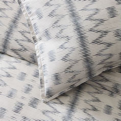 Modern Duvet Covers And Duvet Cover Sets Pottery Barn Ikat Comforter