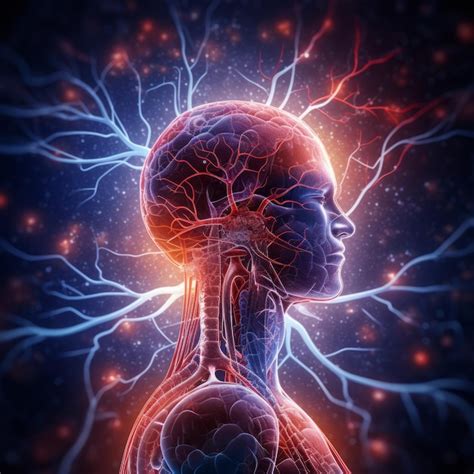 Premium Photo Exploring The Complex Beauty Of The Brain A Captivating Image Of The Vascular