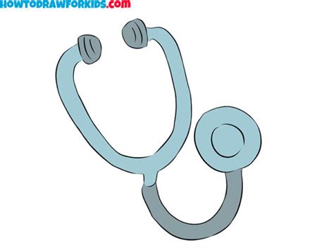 How To Draw A Stethoscope Easy At Erik Harris Blog