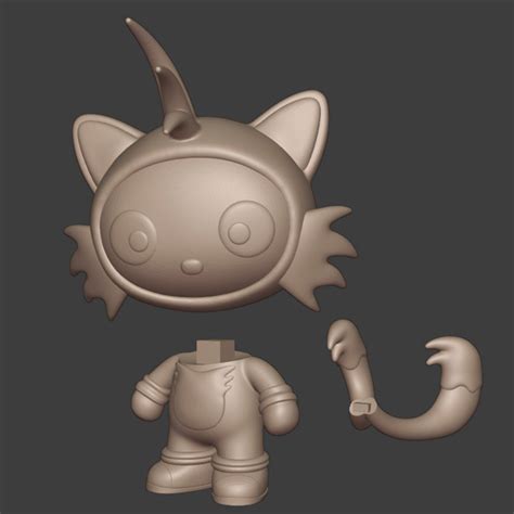 3d File Chococat Sonic Stl And 3mf Multicolor 👾 ・3d Printing Design To