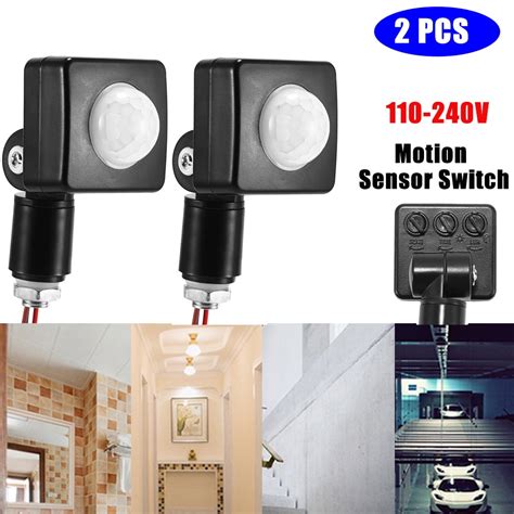 Haoan Outdoor Infrared Sensor Detector Light Bulb Switch 110v 240v