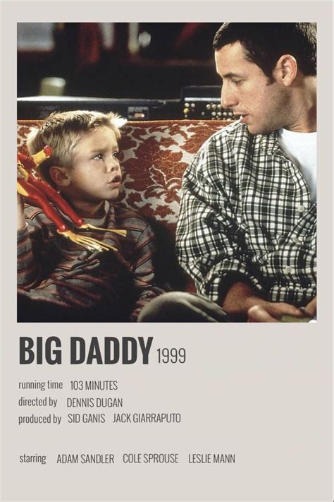 Big Daddy Movie Poster