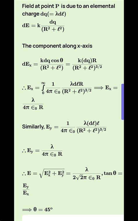 A Semi Infinite Charge Sheet Having Charge Density Sigma At Point P The X Component