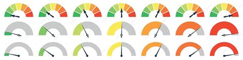 Colorful Speedometers And Rating Indicators Scale Joy Ranking Vector Scale Joy Ranking Png