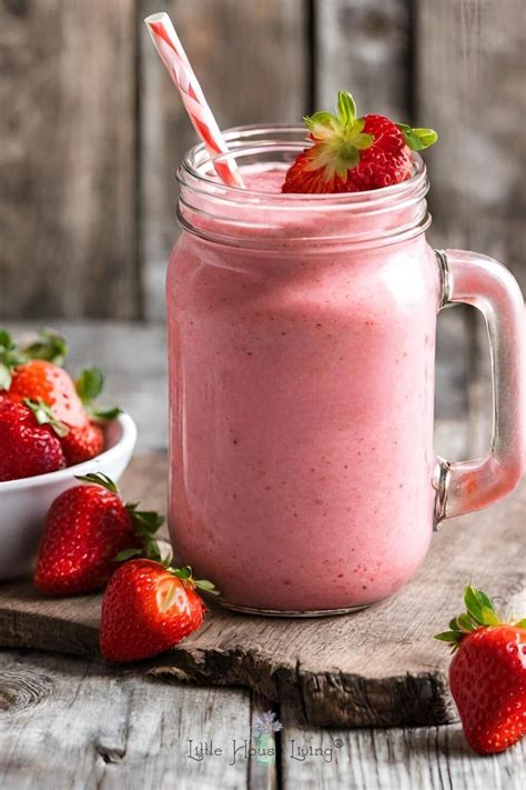 Strawberry Smoothie Recipe Healthy Strawberry Smoothie Recipe How To