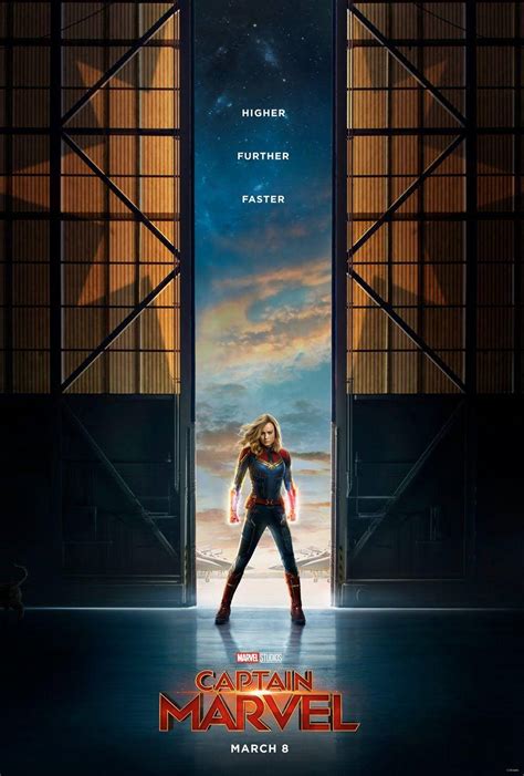 Download Captain Marvel Poster Wallpaper