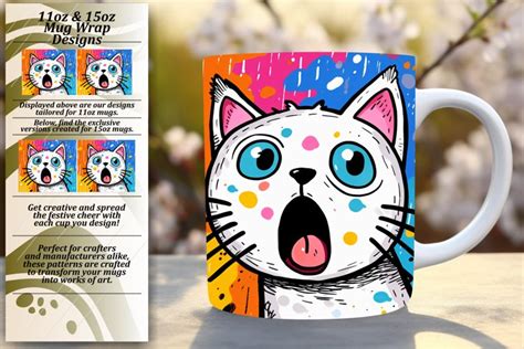 Colorful Kitty Keepsakes Mug Wrap Delights 2980504