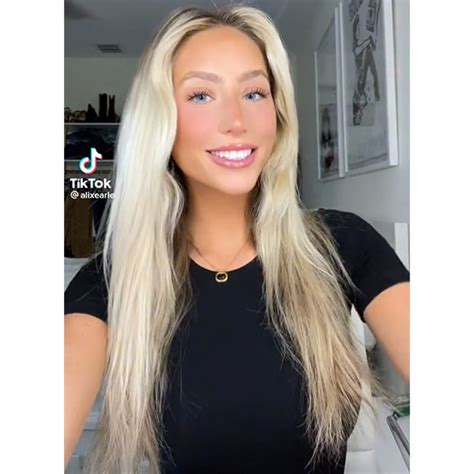 Tiktok Star Alix Earles Warm Golden Bronde