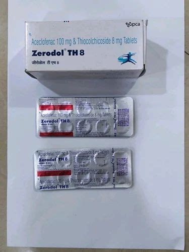 Zerodol Th Max 4mg 100mg 325mg Tablet At ₹ 199 Box Lalganj Nagpur Id 2855080523762