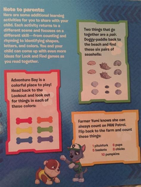 Paw Patrol First Look And Find Giant Board Book 1834053233