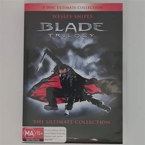 Blade Trilogy The Ultimate Collection Dvd 2004 Wesley Snipes