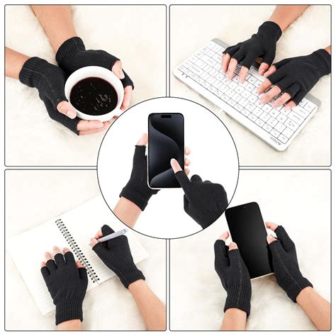 Guanti Touch Screen Cuore Kskan Guanti Mezze Dita Invernali