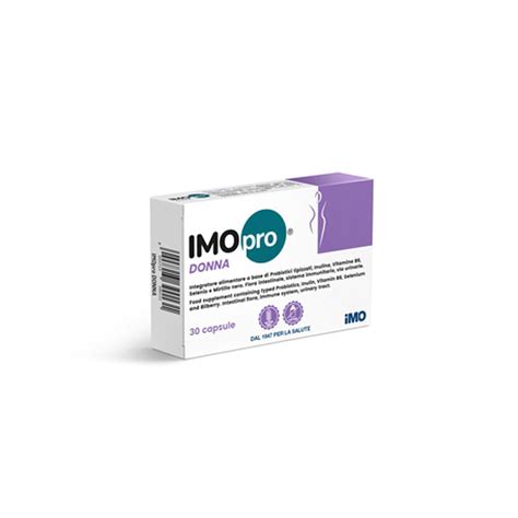 Imopro Donna 30 Capsule Imo Parafarmacia Pineto