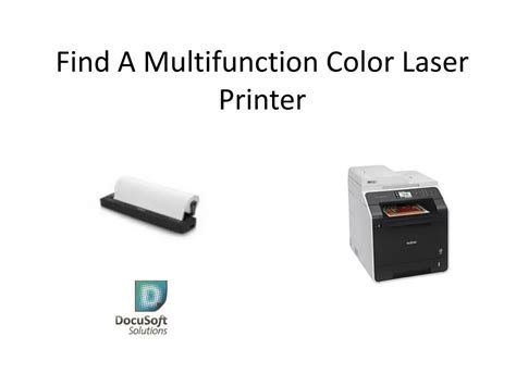 Ppt Find A Multifunction Color Laser Printer Powerpoint Presentation
