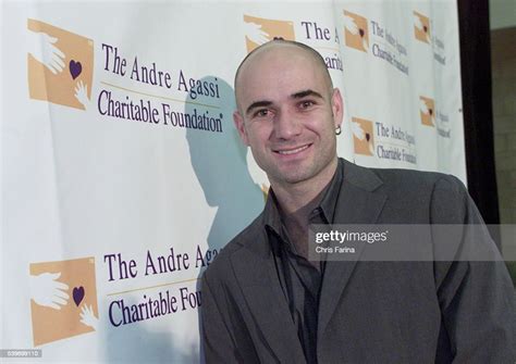 Tennis Star Philanthropist And New Father Andre Agassi At The Andre