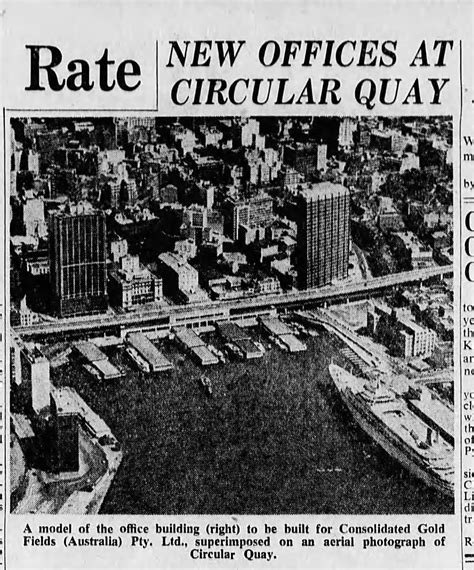 Fab Sydney Flashbacks 1963 Plans Unveiled For Goldfields House