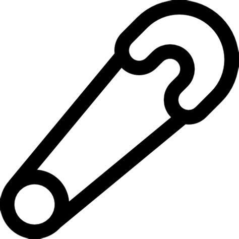 Safety Pin Kiranshastry Lineal Icon
