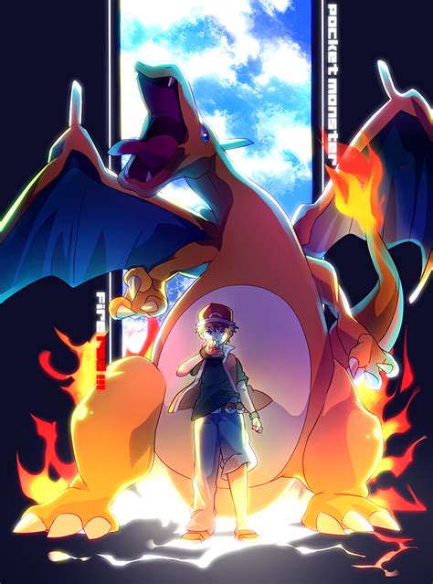 Kimino Tomonari Charizard Red Pokemon Red Pokemon Frlg Nintendo