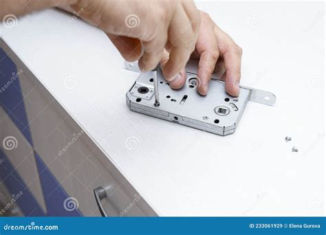 Master Disassembles Modern Mobile Phone Repairs And Replaces Battery Broken Screen Royalty