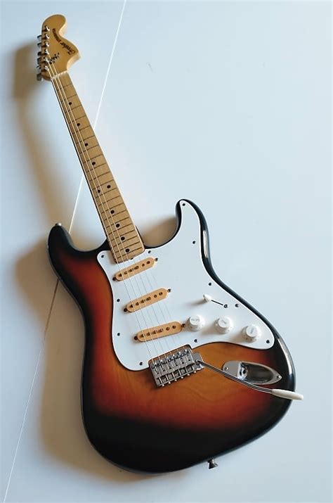Vintage 70s Fresher Straighter Stratocaster 3 Tone Reverb