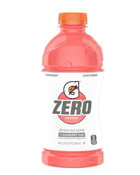 Gatorade Zero Strawberry Kiwi Sport Drink 28 Oz 2 Pack Grocery Item