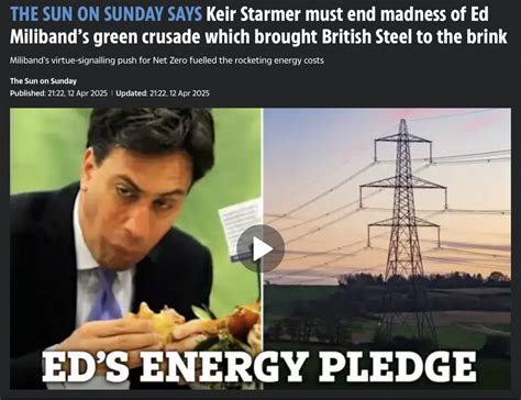 Right Wing Press Weaponises British Steel Crisis To Bash Ed Miliband