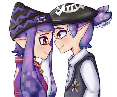 Inkling Couple Commission By Momo Kuun On Deviantart