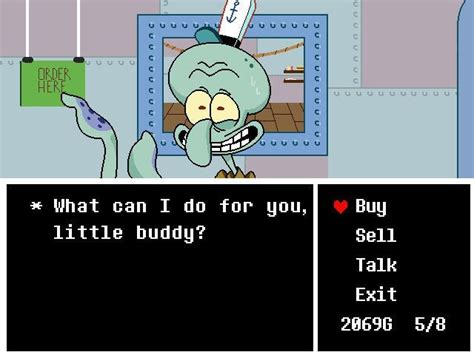 Squidward Pants Undertale